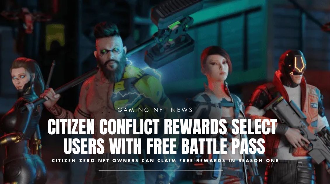 Citizen Conflict Rewards Select Users With Free Battle Pass
