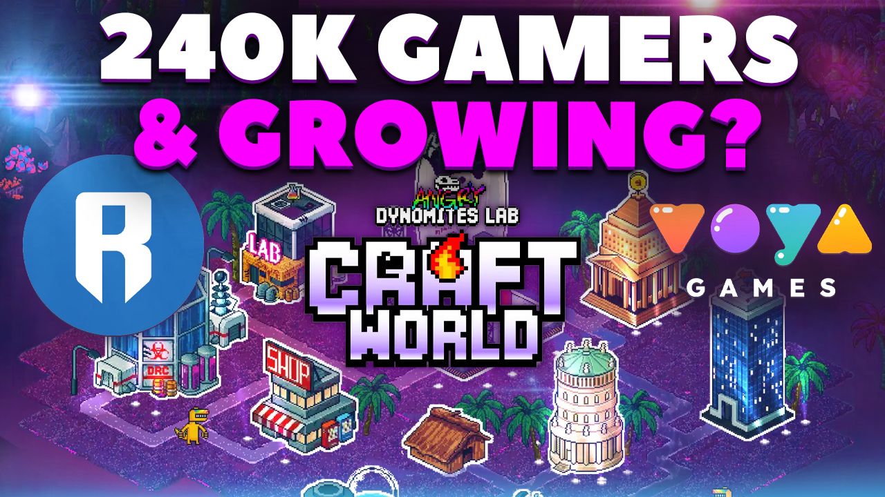 Axie to Craft World-Voya Games&Ronin Netowork Founder Alpha