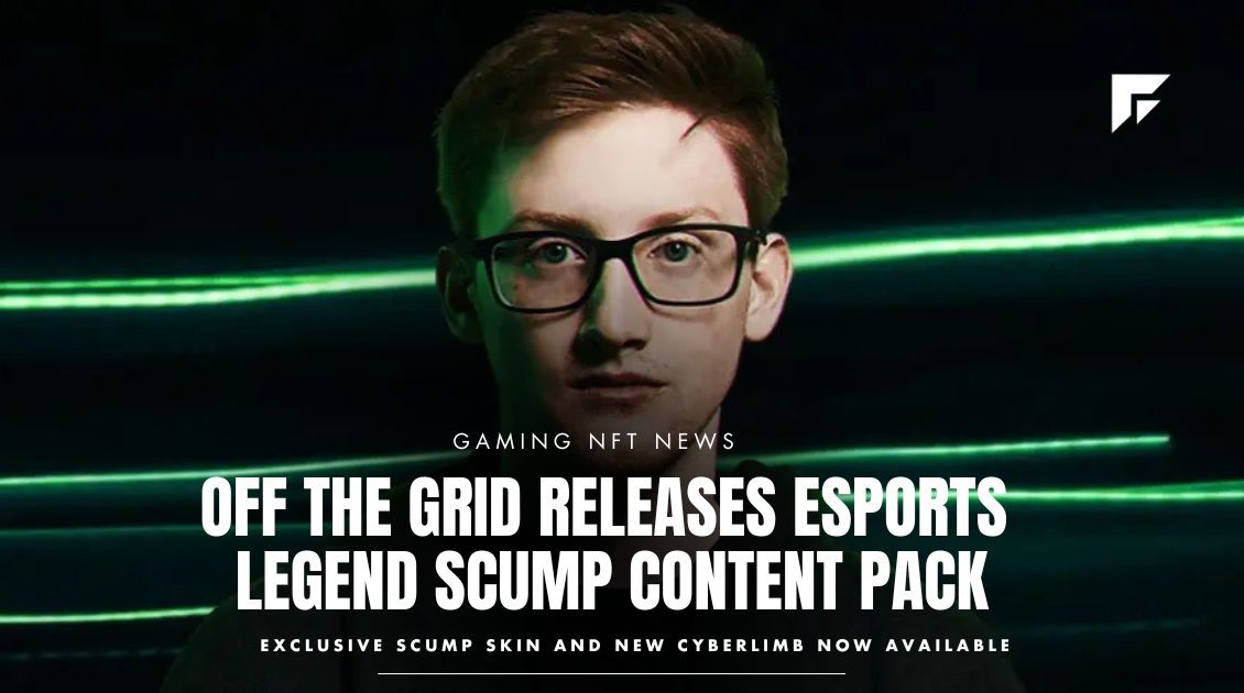 Off the Grid Releases Esports Legend Scump Content Pack