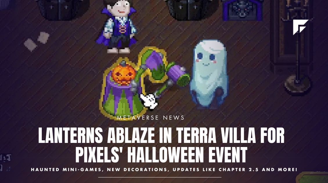 Lanterns Ablaze in Terra Villa for Pixels' Halloween Event