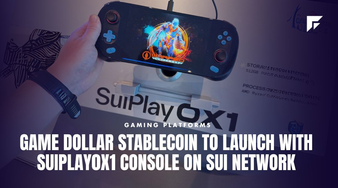 Sui Network Gaming Stablecoin to Launch with SuiPlay0X1