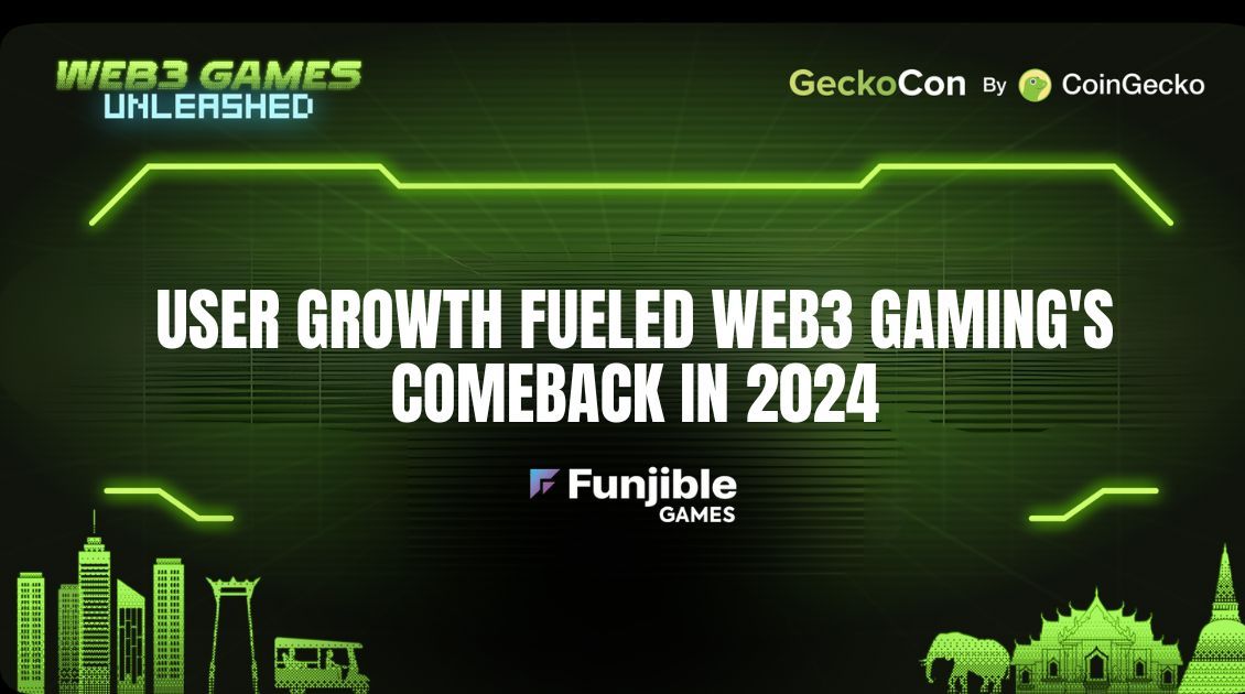 User Growth Fueled Web3 Gaming's Comeback in 2024