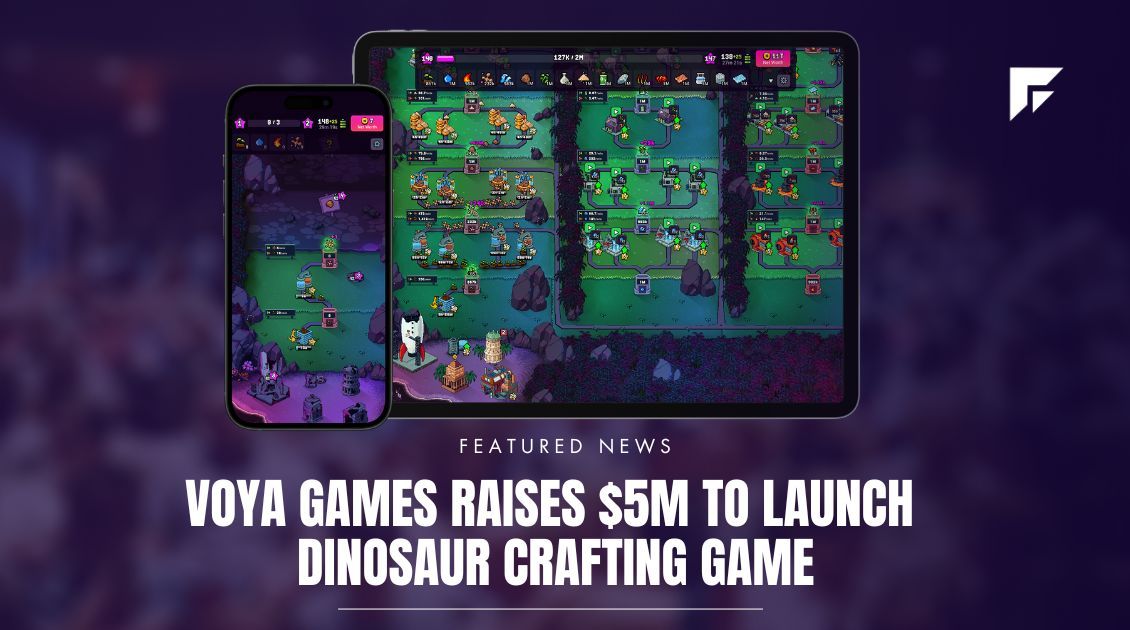VOYA Games Raises $5M to Launch Dinosaur Crafting Game