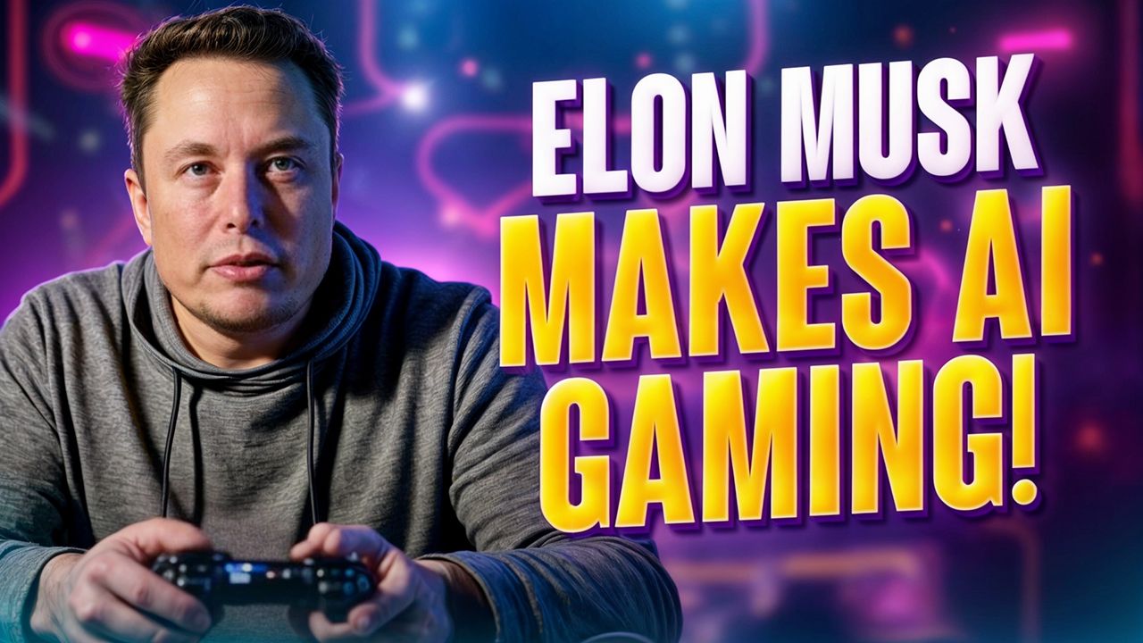 Elon Musk Just Launched a Gaming Studio? xAI Games is Here!